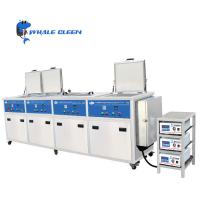 China Five Tank Industrial Ultrasonic Cleaner 192L for Solvent Degreasing and Metal Parts Cleaning for sale