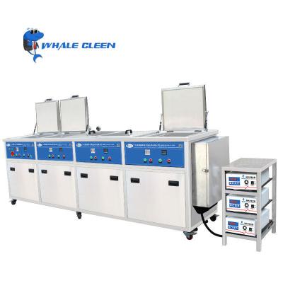 China Five Tank Industrial Ultrasonic Cleaner 192L for Solvent Degreasing and Metal Parts Cleaning for sale