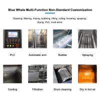 China Five Tank Industrial Ultrasonic Cleaner 192L for Solvent Degreasing and Metal Parts Cleaning for sale