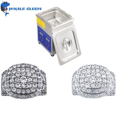 China Small 100W Ultrasonic Jewelry Cleaning Machine 3.2L Capacity For Wedding Ring for sale