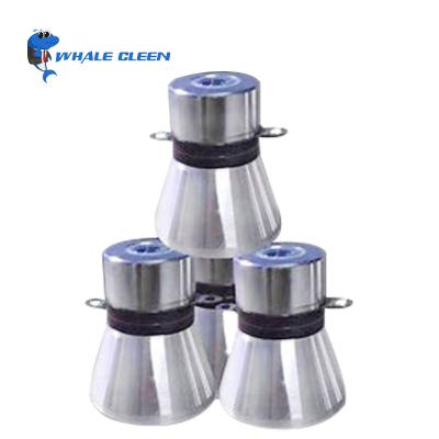 China Stainless Steel Vibrator Ultrasonic Cleaning Transducer 50W-100W Power for sale