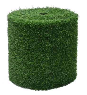 China Abrasion Proof 6800Dtex Decoration Artificial Grass Mat 20mm Pile Height for sale
