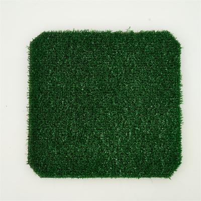 China Anti Aging 13600 Dtex Playground Synthetic Grass 1-6cm Latex Coating for sale