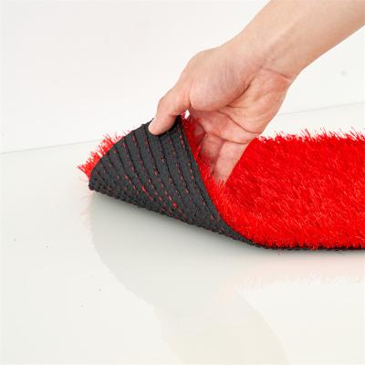 China Tear Resistance Colored Outdoor Turf Skin Friendly 25mm Pile Height for sale