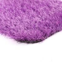 China Durable 3/8inch Gauge Purple Artificial Turf Weather Resistance for sale