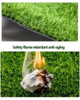 China 35mm Pile Artificial Golf Green Backyard 10x10 Fake Grass Lawn for sale