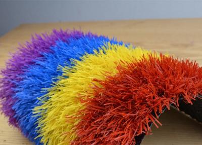 China OEM 4m Colored Artificial Turf Carpets Grass For Sports Race Track for sale