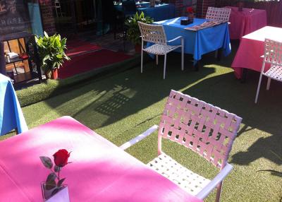 China 25mm Decoration Green Artificial Grass Front Yard Indoor Outdoor Turf Carpet for sale