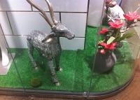 China 18900 Density Plastic Artificial Grass Decoration Indoor Inside House for sale
