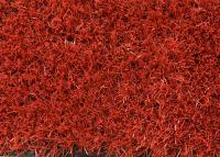 China Eco Friendly Outdoor Coloured PE Red Artificial Grass Carpet Astroturf for sale