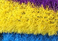 China 30mm Red Blue Yellow Artificial Grass Turf for Kindergarten for sale