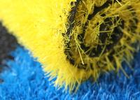 China 4m Wide Playground Colored Artificial Turf Grass Rolls for sale