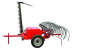 China Cutting W1.4m Small Scale Agricultural Machinery Raking W1.4m Agriculture Grass Cutting Machine for sale