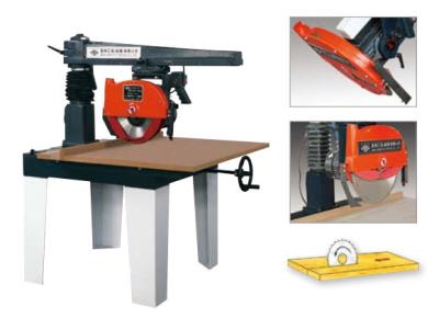 China 2840r/Min Wood Bandsaw Machine , MJ223A MJ224C MJ224D Radial Arm Saw Table for sale