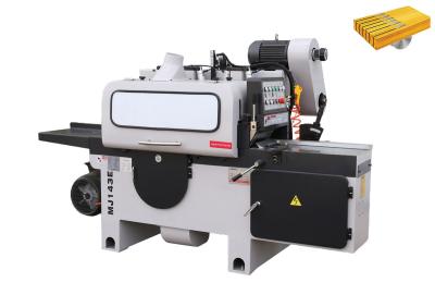 China W220mm Multi Chip Automatic Rip Saw MJ143E Wood Table Band Saw for sale
