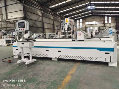 China Customizable CNC Door Machine with Z axis 20 Lathe Bed Guide Rail and 750W *2/400W*1 Servo Motors for sale