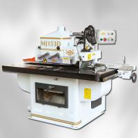 China L230mm Auto Feed Rip Saw Machine , MJ153D Wood Cutting Bandsaw Machine for sale