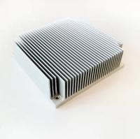 China Custom Aluminum 6063 Heatsink Extrusion with 0.05mm Accuracy and T-Profile Design for Industrial Cooling for sale