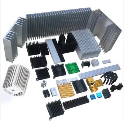 China 6063 T5 Aluminum LED Heat Sink with CNC Machining and Anodized Finish for High Power Street Lighting for sale