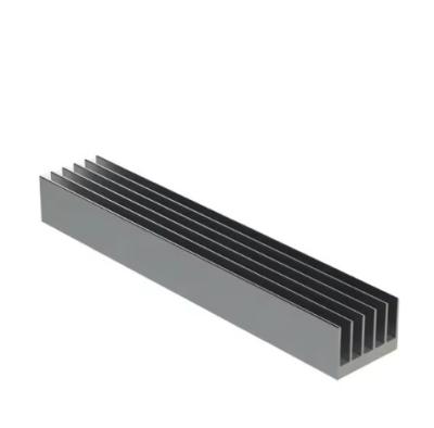 China 180mm x 250mm Aluminum Extrusion Heatsink Profile with Pin Fin Design for High Power LED Grow Lights for sale