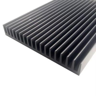 China 6063 Aluminum Heat Sink SK505 - 100x15x160mm Extruded Enclosure with 18 Fins and Anodized Finish for sale
