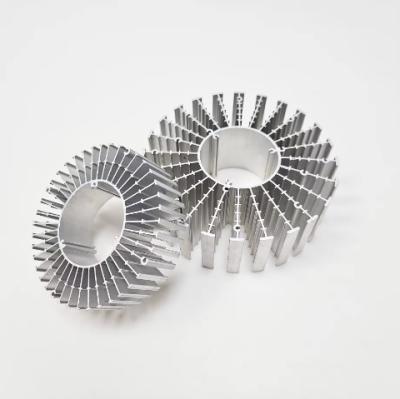 China T Profile Custom Aluminum Radiator Heat Sink - Alloy 6063/6061/6005/6060 T5/T6 - Black or Custom Colors for sale