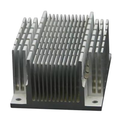China Aluminum Extrusion Profile Square Heatsink - 6m Max Length, 6-10mm Slot Sizes for Industrial Cooling Applications for sale