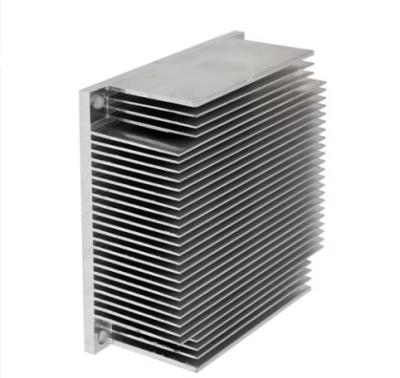 China Custom 6000 Series Square Aluminum Heatsink with 6m Max Length and 6-10mm Slot Sizes for Industrial Applications for sale