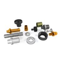 China CNC Machined Complex Shape Metal Parts Aluminum Brass Prototype 0.5mm Thickness Custom for sale