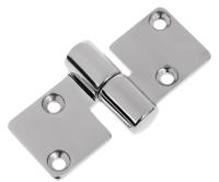 China Stainless Steel Precision Cast Door Hinges 0.05-20kg Weight Range Corrosion Resistant Gloss Finish for sale