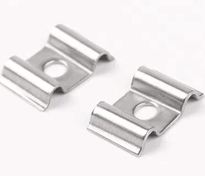 China OEM Custom Stainless Steel Spring Clips for LED Lights - 25-35 Day Lead Time with ISO9001 Certification for sale