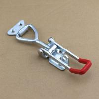 China Custom Precision Metal Stamping Buckle Lock Spring-loaded Box Clamp with Nickel Zinc Finish 0.01mm Tolerance for sale