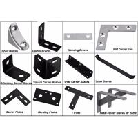 China Custom Metal Precision Stamping Connecting Angle Plate Corner Bracket 0.01mm Tolerance for sale