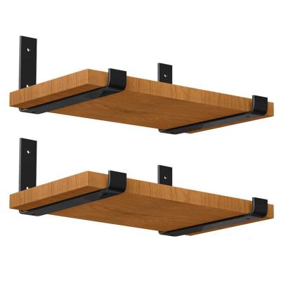China Custom Metal Precision Stamping Shelf Bracket 7.25x6 Inch Steel L Angle Wall Mounting Bracket for sale