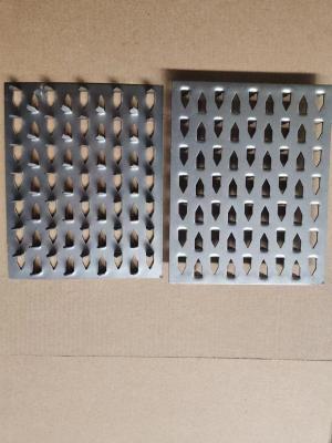 China Custom Metal Precision Stamping Truss Plate Galvanized Steel 0.01mm Tolerance for sale