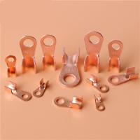 China Custom Metal Precision Stamping Parts Tin Plated Copper Brass Terminal 0.01mm Tolerance for sale