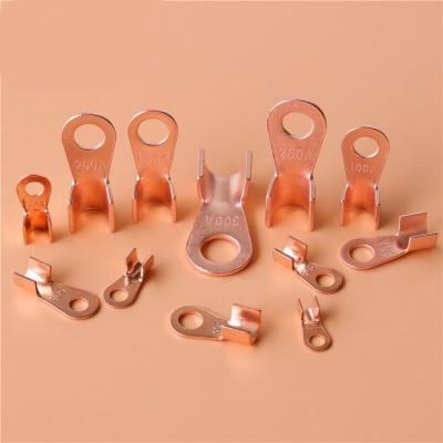 China Custom Metal Precision Stamping Parts Tin Plated Copper Brass Terminal 0.01mm Tolerance for sale