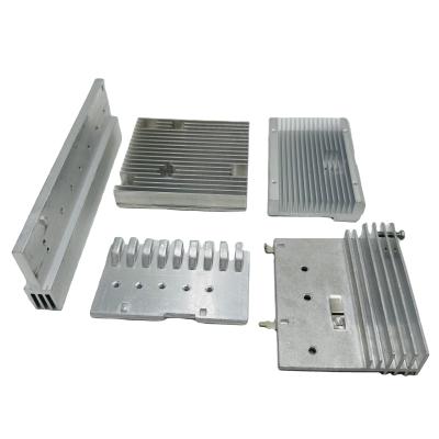 China Custom Anodized Extruded Aluminum Profile Heat Sink for 600W Power Supply Cooling for sale