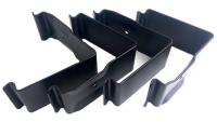 China OEM Custom Zinc Plating Steel Crate Clips for Wooden Boxes 0.01mm Tolerance for sale