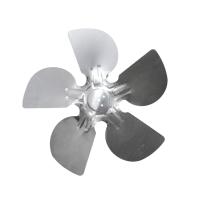 China Custom Aluminum Fan Blade 200mm Diameter 1.0mm Thickness Stamping for Ventilation for sale