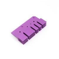 China Aluminum Extrusion Copper Heat Sink for LED Lighting 6063-T5 Anodized Custom OEM for sale