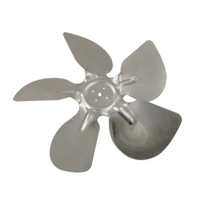 China Custom Metal Stamping Aluminum Fan Blade 200mm for Air Cooling Systems Industrial Spare Parts for sale