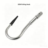 China Custom Stainless Steel Fishing Rod Holder with Protective Lining for Yacht Boat and Ship Accessories for sale