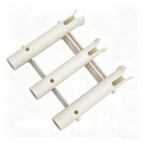 China Custom Stainless Steel Fishing Rod Holder with Protective Lining for Yacht Boat and Ship Accessories for sale