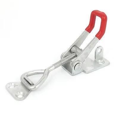 China Stainless Steel Adjustable Toggle Latch Clamp 80mm Backset Triangle Hasp Mortise Lock with Key for sale