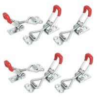 China Stainless Steel Adjustable Toggle Latch Clamp 80mm Backset Triangle Hasp Mortise Lock with Key for sale