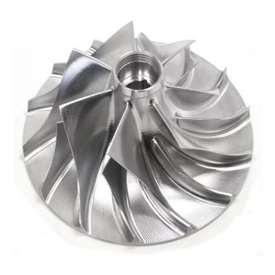 China Custom CNC Machining Stainless Steel 304 Impeller for Outboard Pump Water Jet 150mm for sale