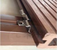 China Custom Stainless Steel 304 WPC Decking Clip with Anti-Corrosion and High Precision for Wood Plastic Composite Decking for sale