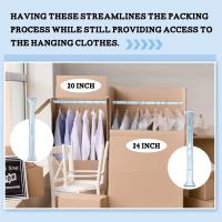 China Adjustable DIY Hardware Moving Closet Carton Box Galvanized Metal Reinforced Carbon Steel Copper Zinc Aluminium Alloy Hanger for sale