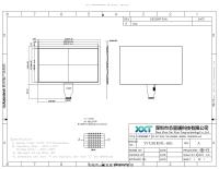 China 10.1 Inch TFT LCD Touch Screen 1024*600 LVDS Interface Display For Industrial Applications for sale